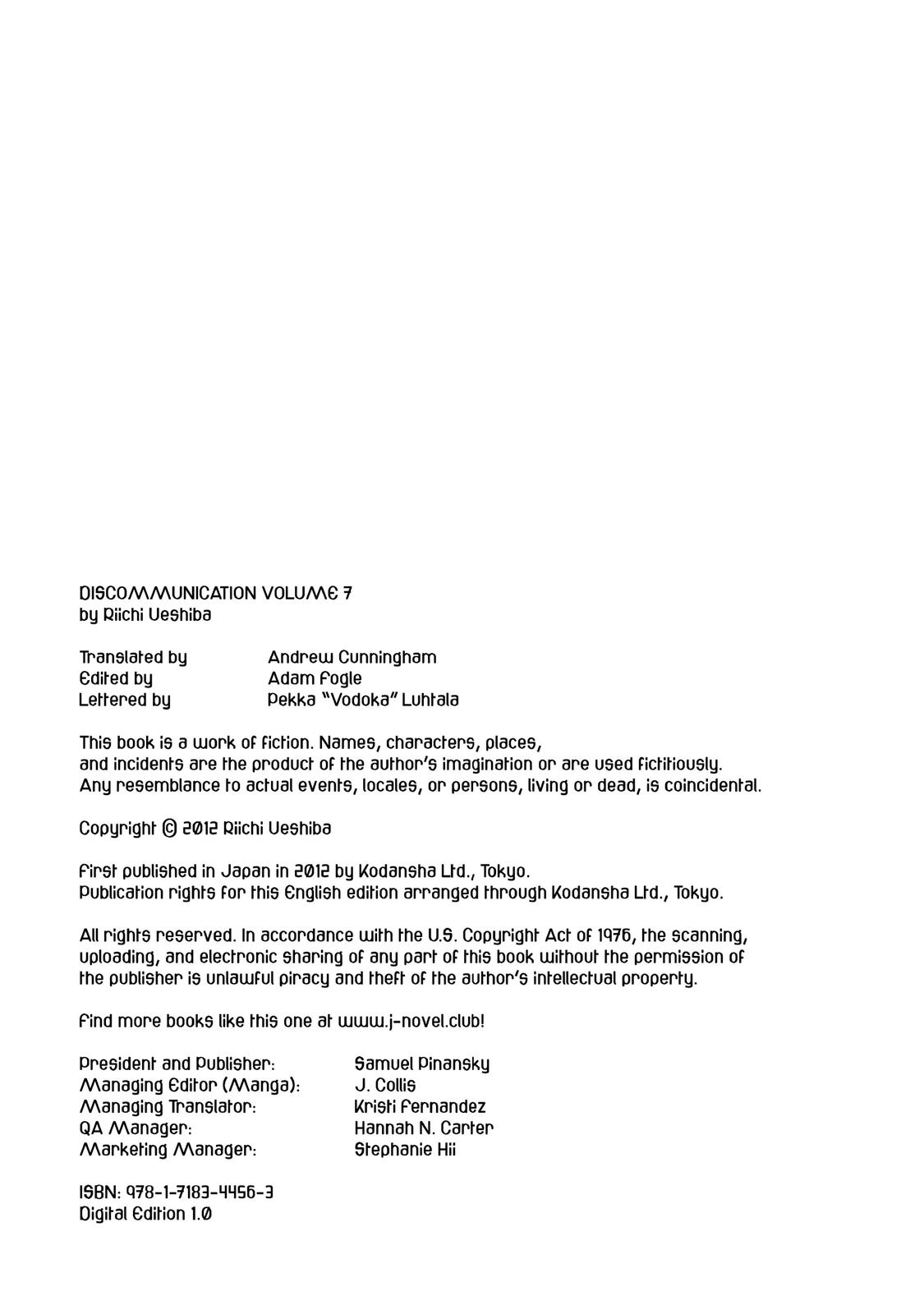 Discommunication Chapter 43 | Weeb Central