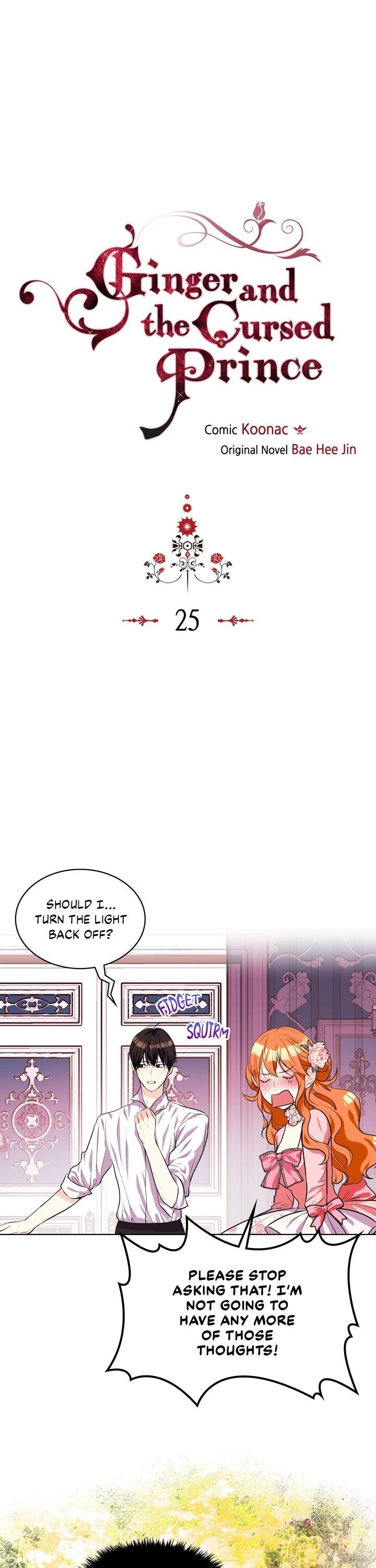 Read Ginger and the Cursed Prince Manhwa - Episode 25 | ManhwaZone